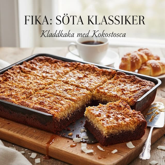 Kladdkaka med Kokostosca